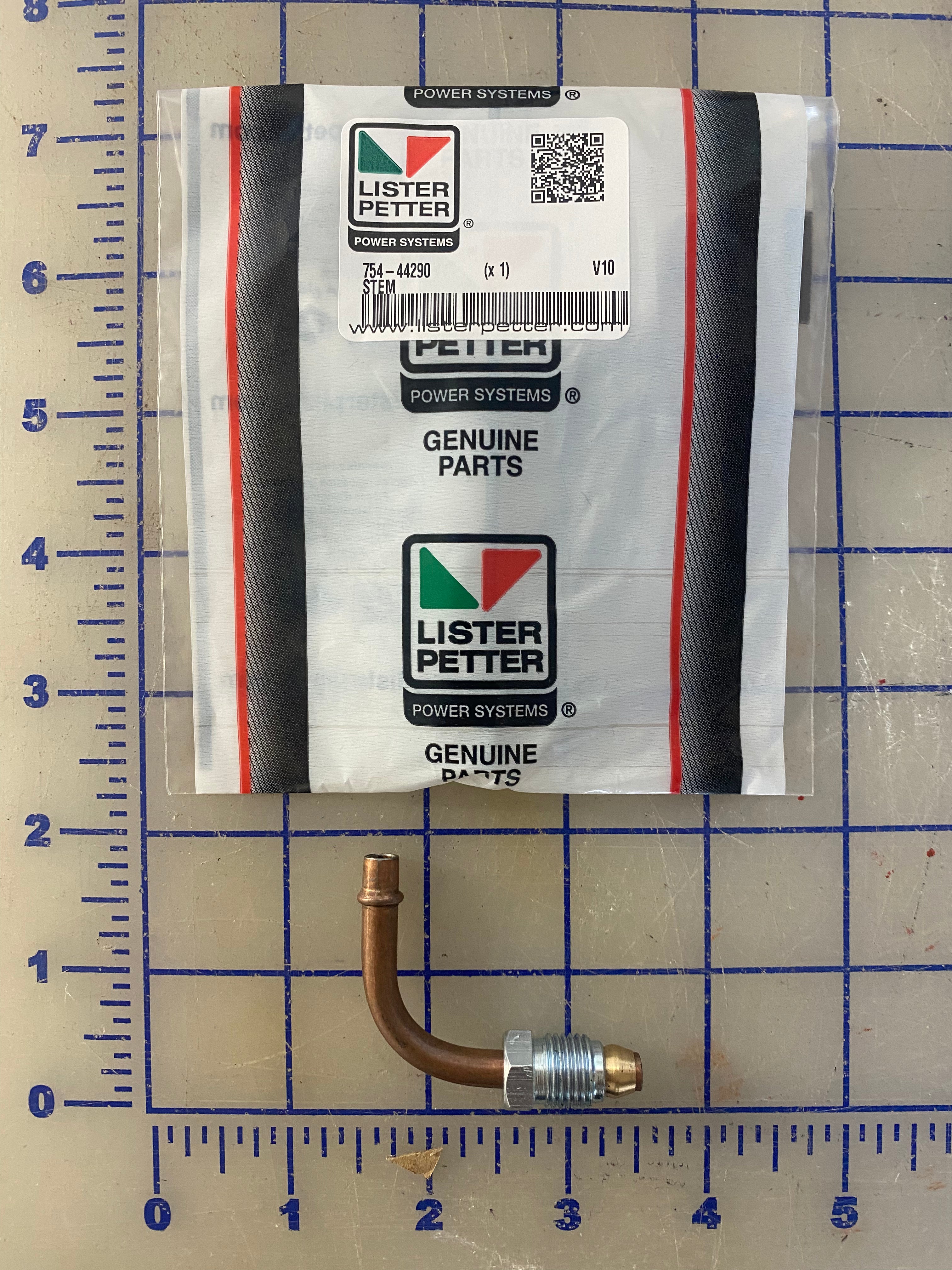 754-44290 Stem, fuel stem used on the fuel lift pump from the pump to