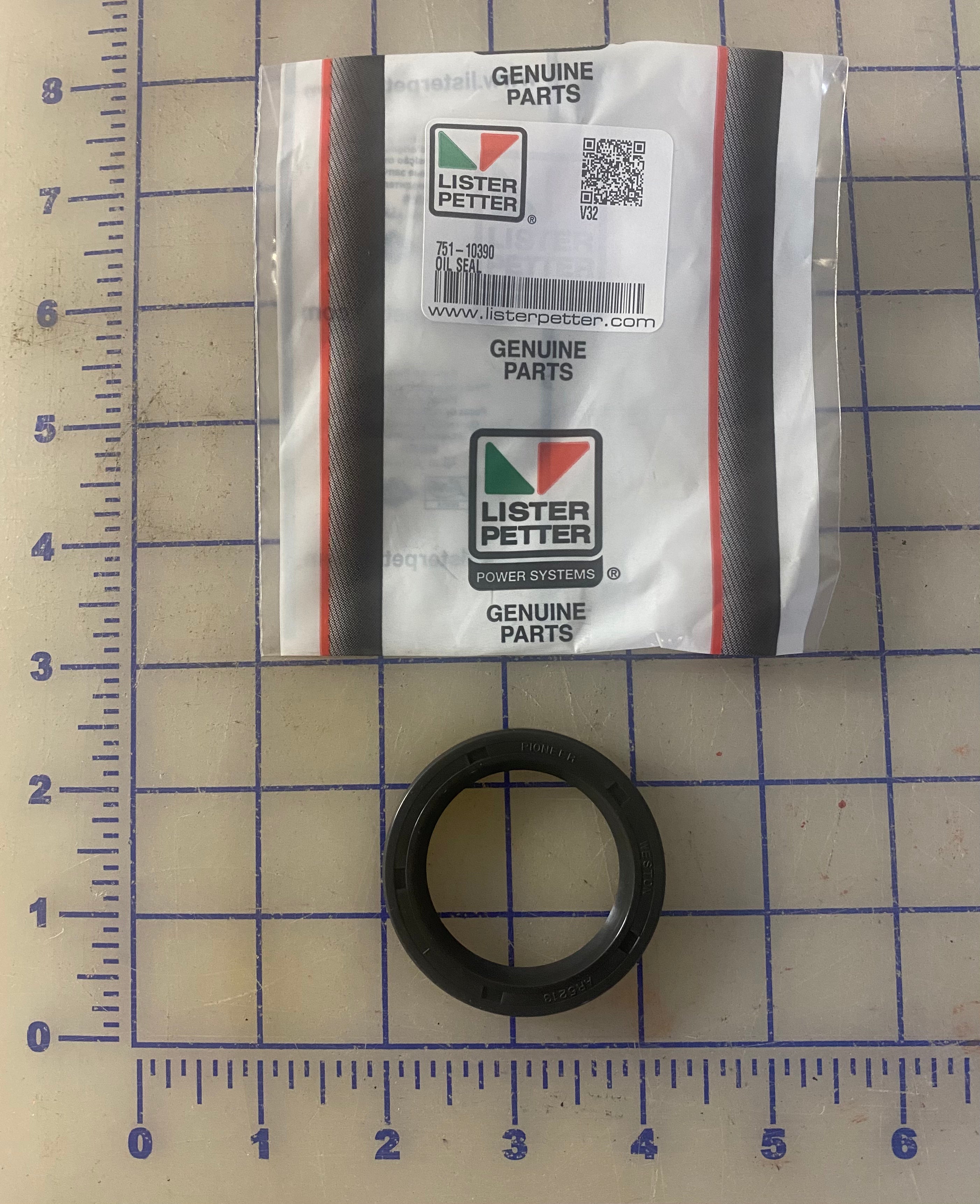 751-10390 Gear End Oil Seal, used on the LPA LPW/S/G and the LPW Marin